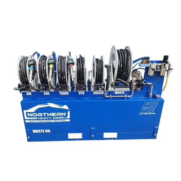 Option - Grease Reel and Pump Kit (for triple Lube Cube) | Brüder Australia